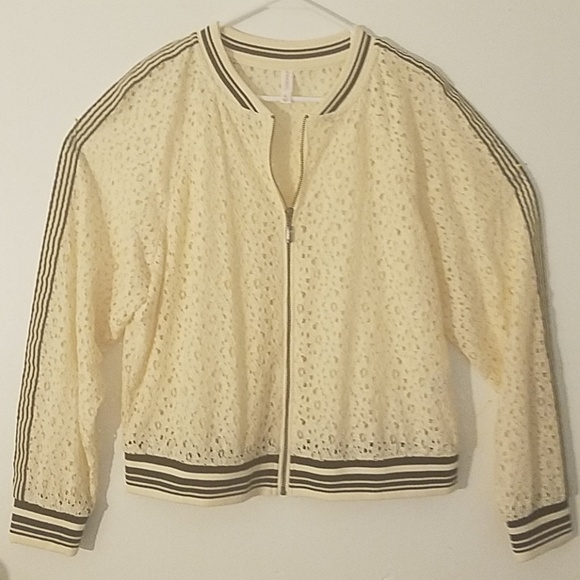 Xhilaration | Jackets & Coats | Xhileration Cream Color Lace Jacket ...